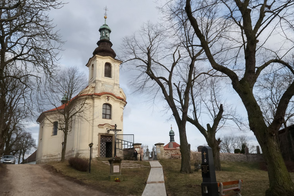 Noc kostelů - Tachlovice, kostel sv. Jakuba Staršího, hřbitov